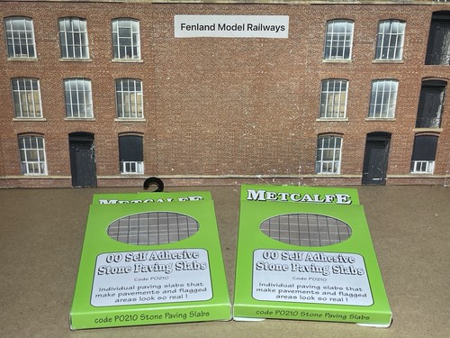 Metcalfe OO Gauge Model Railway PO210 Self Adhesive Paving Slabs | eBay UK