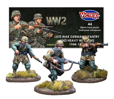 Victrix 28mm WW2 Late War German Infantry & Heavy Weapons (1944 - 1945 ...