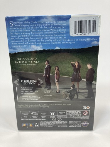 The Riches COMPLETE Season 1 - DVD - Minnie Driver, Eddie Izzard Brand ...