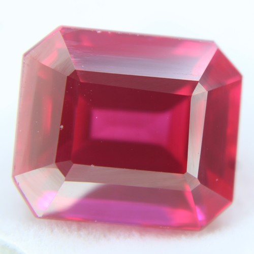 20 Ct Certified Natural Ruby Red Eye Clean Emerald Shape Loose ...