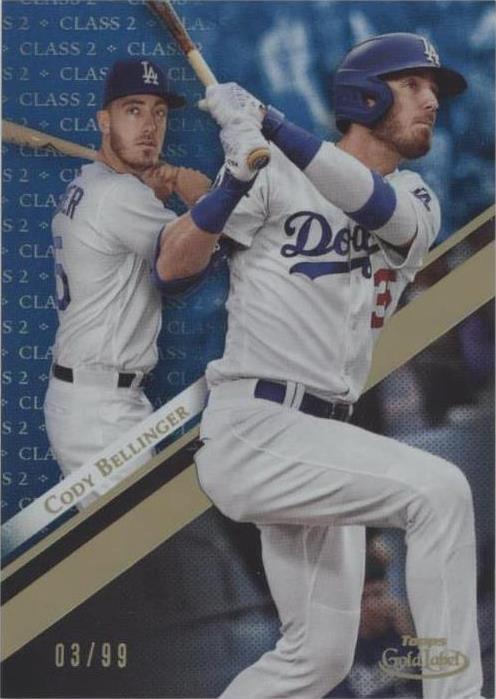 2019 Topps Gold Label - Cody Bellinger #36 Class 2 Blue /99 for sale ...