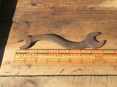 S Shaped Wrench Vintage Double Open Ended Stamped 201 | eBay