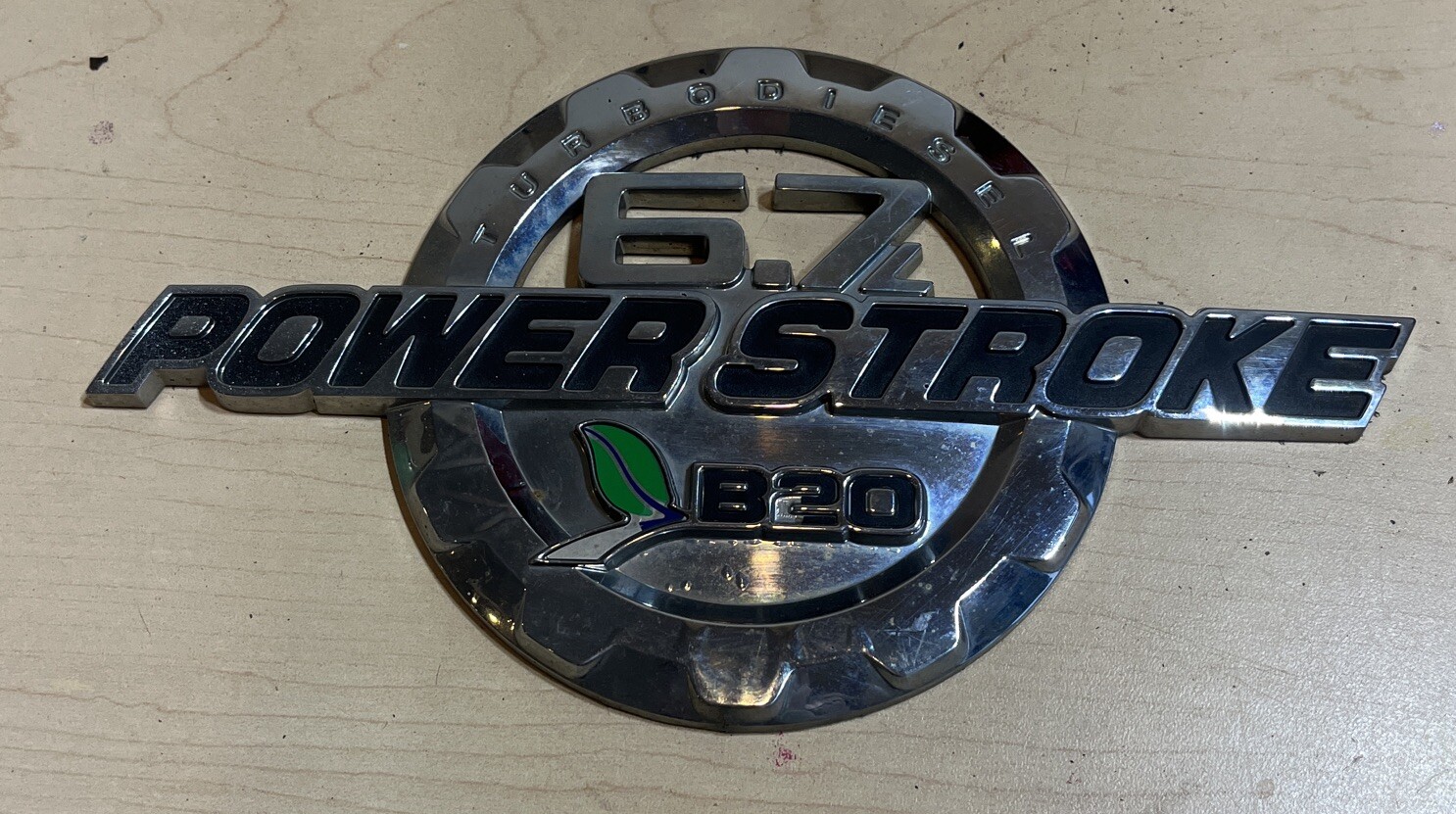 2011- 2016 Ford F-250 PowerStroke Door Emblem Nameplate BC34-2543156AA ...