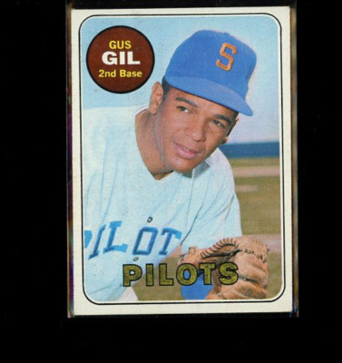 1969 TOPPS GUS GIL SEATTLE PILOTS #651 | eBay