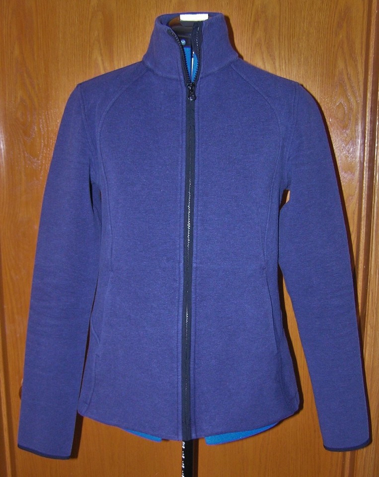 *EXCELLENT* LULULEMON INSCULPT JACKET HEATHERED DEEP INDIGO/DEEP INDIGO ...