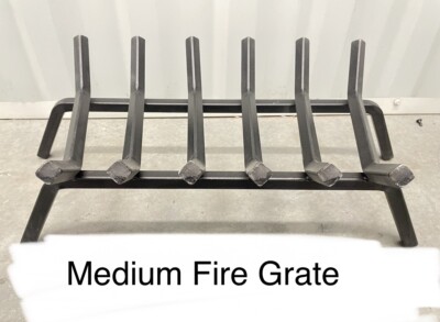 Fire place log grate heavy duty 6 solid steel 3/4 bar | eBay