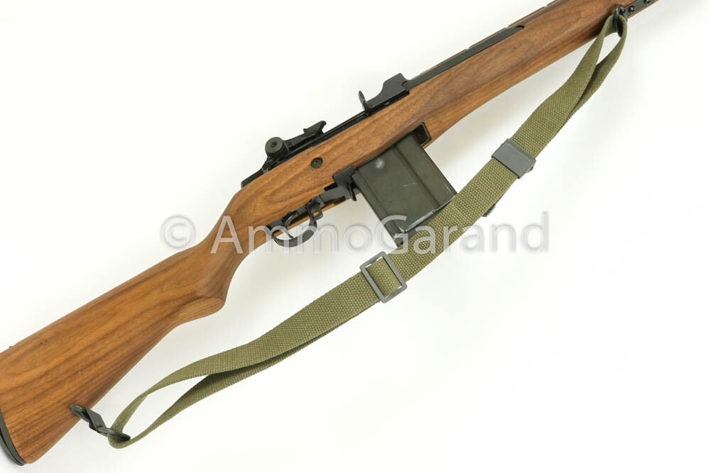 M1 Garand Web Rifle Sling OD Green Cotton GI SPEC US Made! AmmoGarand ...
