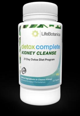 Detox Complete Day - Supports Kidney Cleanse, Nourishes Urinary Tract ...