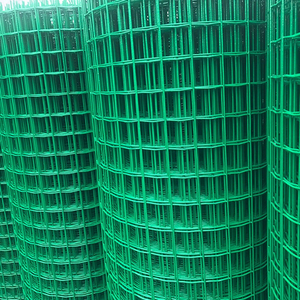 10-50M PVC Coated Wire Roll Mesh Fencing Graden Chicken Netting Metal ...