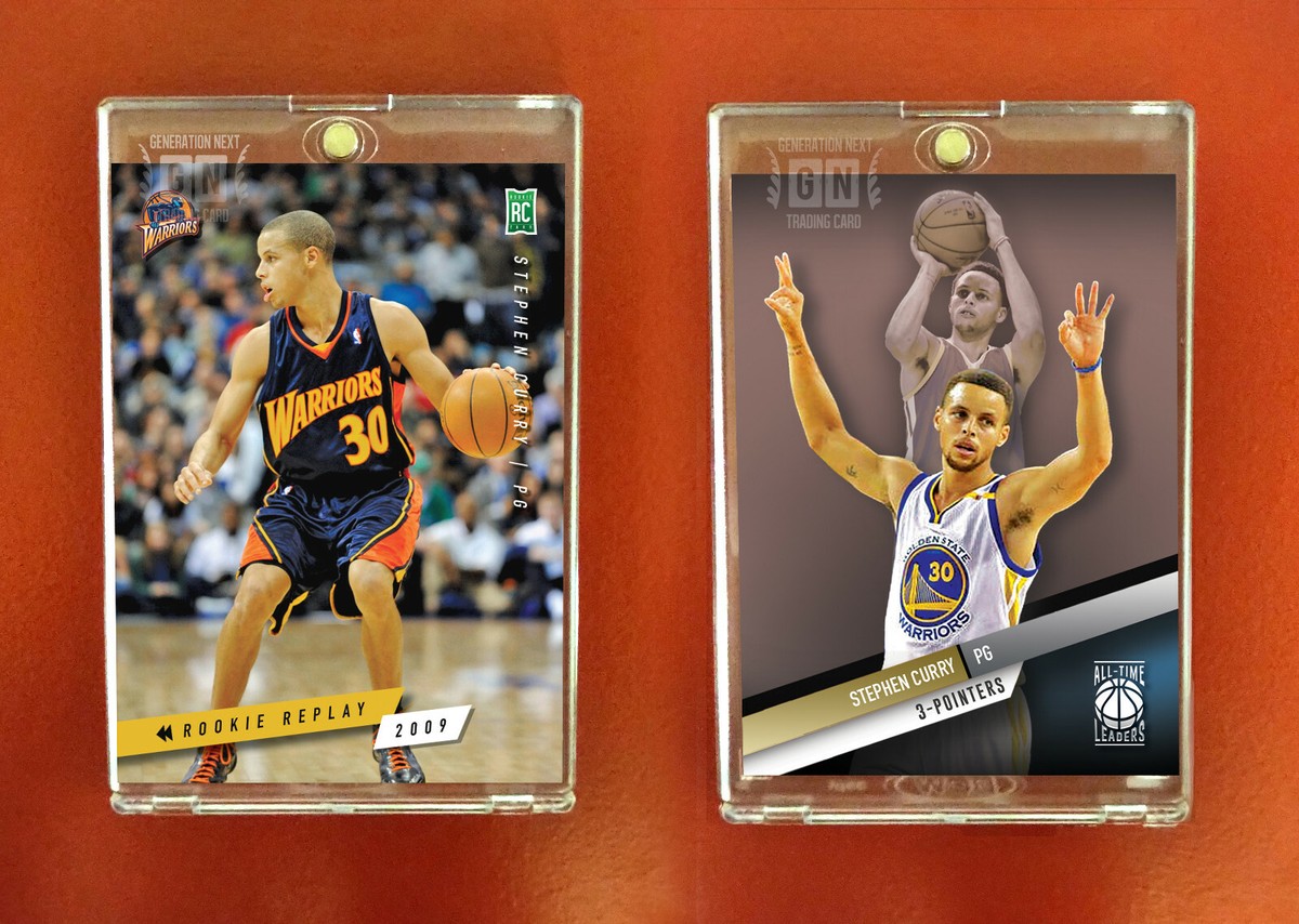 Stephen Curry / Rookie Replay 2009 + All Time Leaders 3 Stephen Curry / Rookie Replay 2009 + All Time Leaders 3
