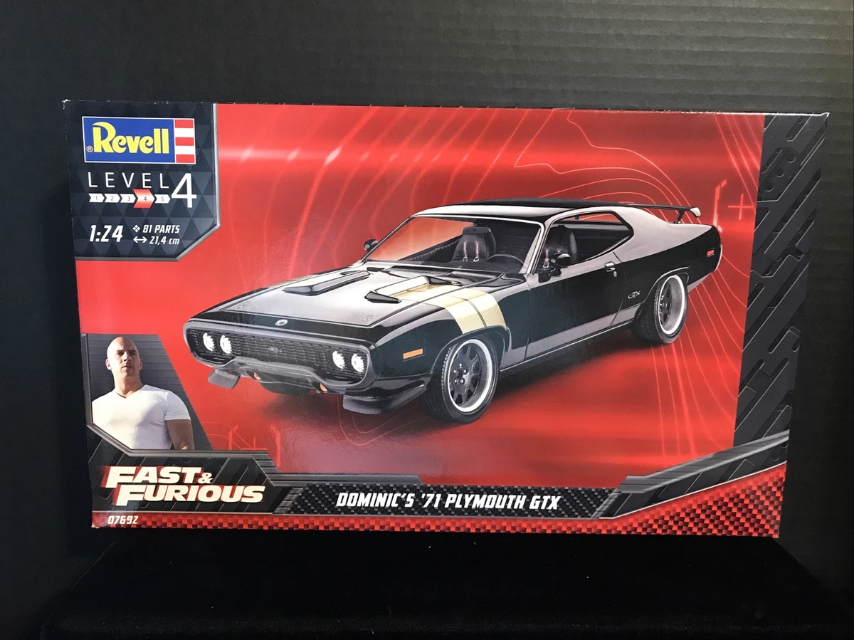 Fast And Furious Dom's '71 Plymouth GTX 2'N1 1/25 Scale, 42% OFF