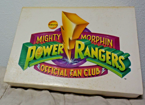 Saban's Mighty Morphin Power Rangers Official Fan Club Box (with ...