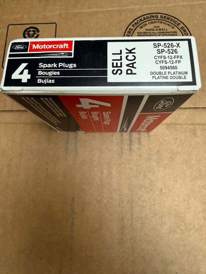 (QTY 4) Motorcraft Spark Plug SP-526 for 2021 Ford F-250 Super Duty | eBay