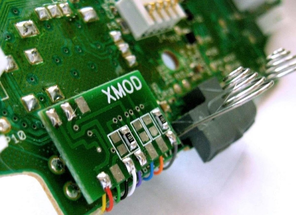 XMOD Rapid Fire MOD KIT XBOX 360 Controller one -COD - PRO JITTER CHIP ...