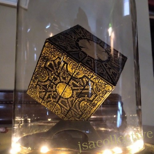 Hellraiser Cube Puzzle Box Lock Figure Toys Lament Configuration Prop ...