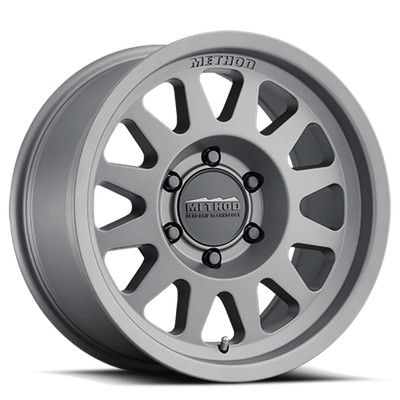 Method Race Wheels 703 Titanium Wheel with Gloss (17 x 9. inches /5 x 5 ...