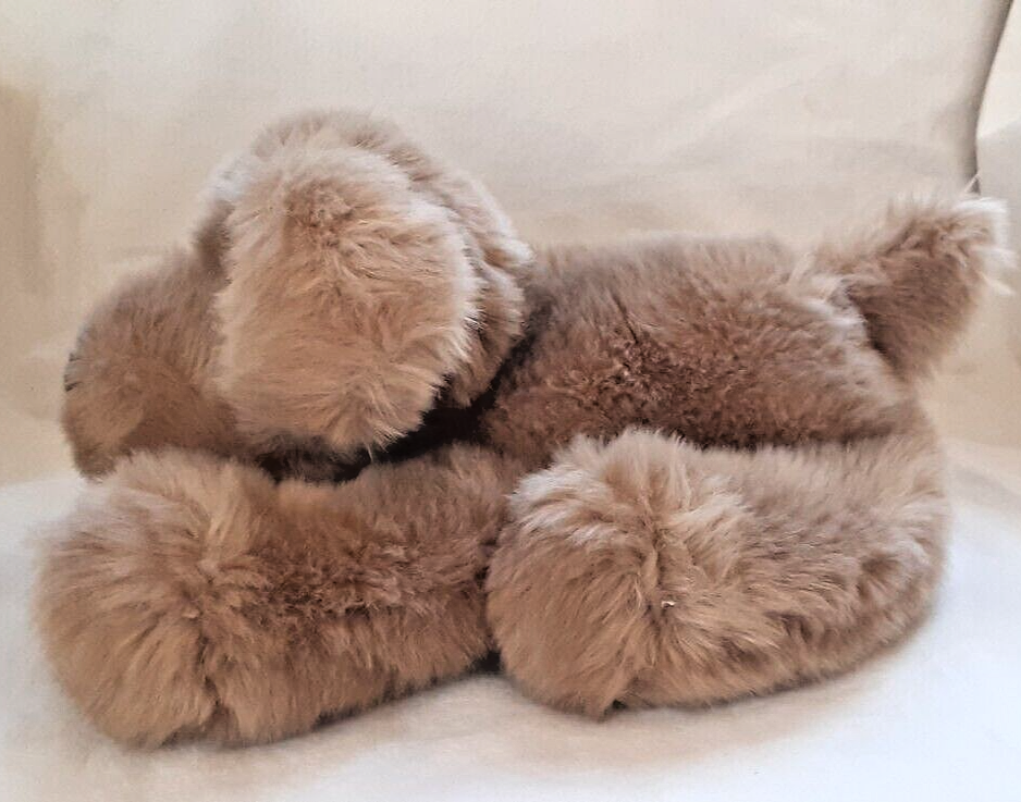 Commonwealth Brown Laying Puppy Dog Plush Stuffed Animal 11" Long ...