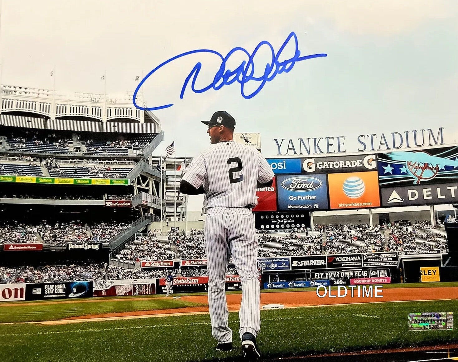 Derek Jeter NY Yankees "Enter the Stadium" Autographed Signed Reprint ...