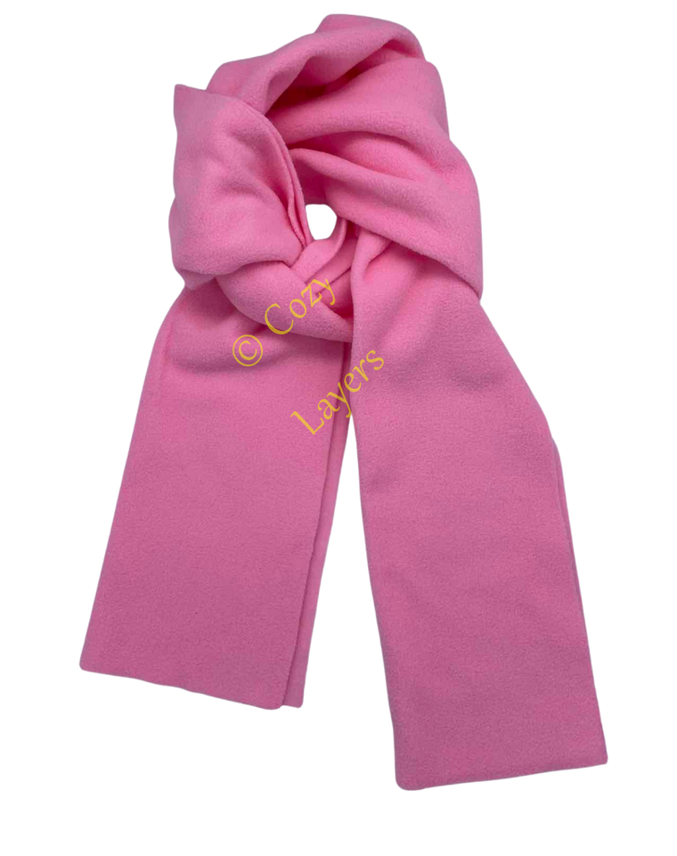 Ladies Thermal Polar Fleece Winter Scarf Super Soft Microfiber Womens ...