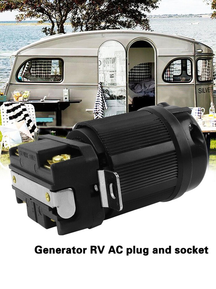 2PCS Generator Rv Ac Plug Socket L14-30 120V 220V Male and Female ...
