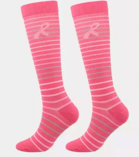 🔥Hot selling🔥Compression Socks for Nurses with Pink Ribbon Cute for Men ...