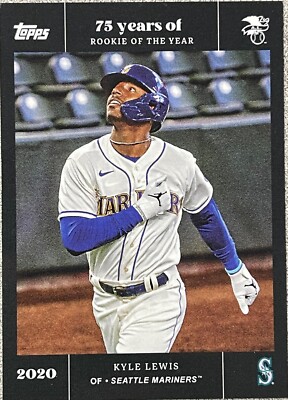 2022 Topps X 75 Years of ROY Kyle Lewis 58 - Free Shipping Always! | eBay