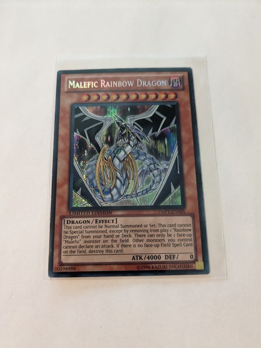 Malefic Rainbow Dragon Malefic Rainbow Dragon YMP1 EN005 Secret Rare