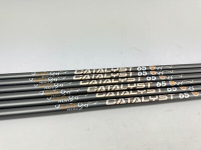 Catalyst 65 Iron Shaft Set (6) 5.5 Regular Flex Graphite /0.370 Parallel /17994 | eBay