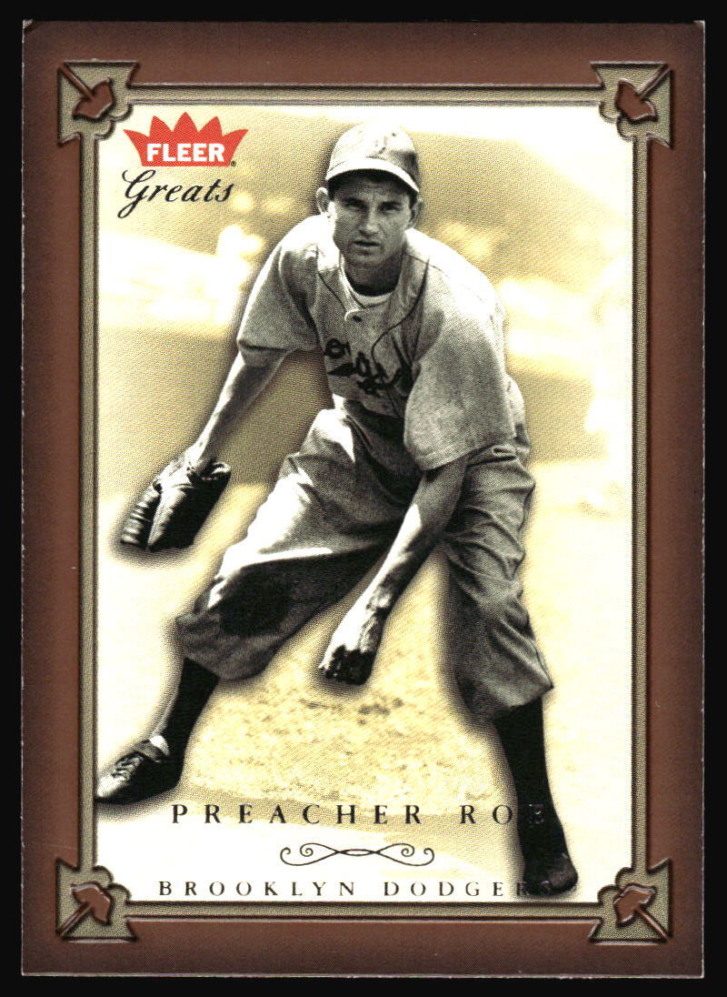 2004 Fleer Greats of the Game Preacher Roe #84 Brooklyn Dodgers | eBay