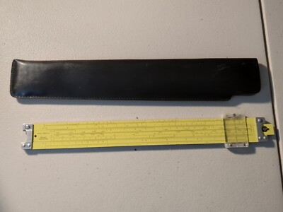 Vintage Pickett Slide Rule With Leather Case Model N903-ES | eBay