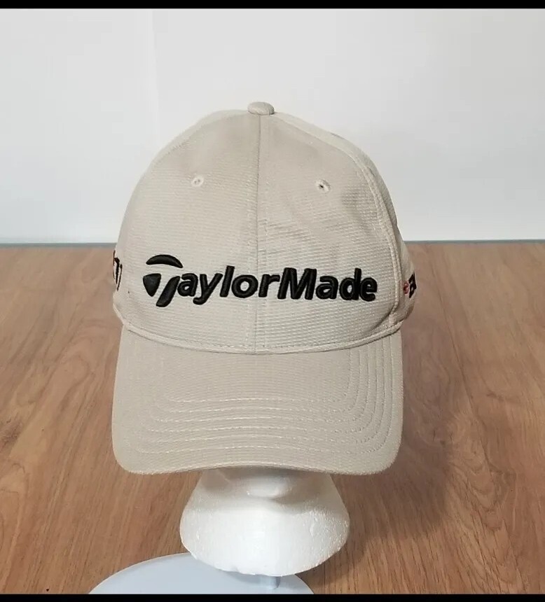 Taylormade R11 Burner tmax gear Embroidered Logo Tan Cap Hat OSFA ...