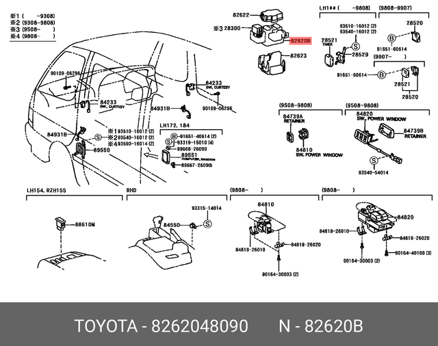 toyota 8262048090 online kaufen | eBay