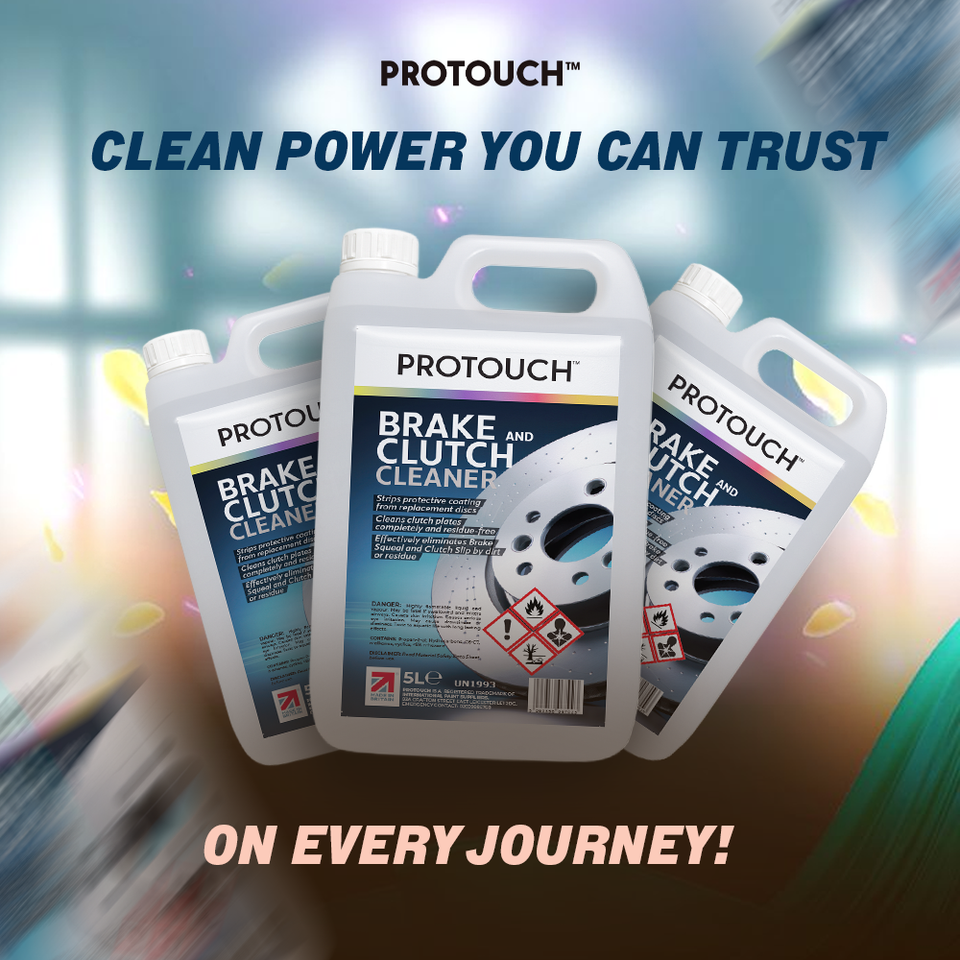 Brake and Clutch Cleaner 5 Litre - Protouch - Removes Oil, Grease ...