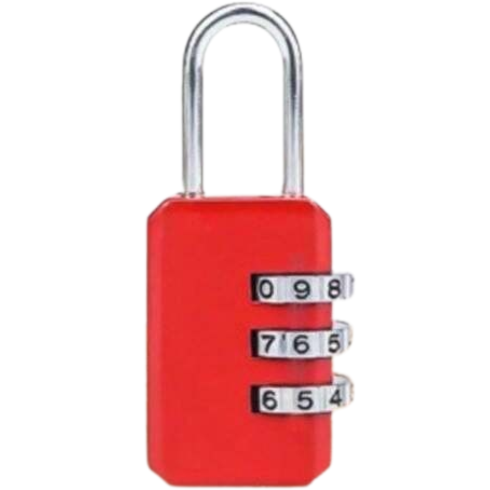 TSA APPROVED 3-DIGIT COMBINATION LUGGAGE PADLOCKS TRAVEL SUITCASE GYM ...