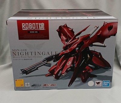 Bandai Robot Spirits Damashii Mobile Gundam Char’s Nightingale | eBay