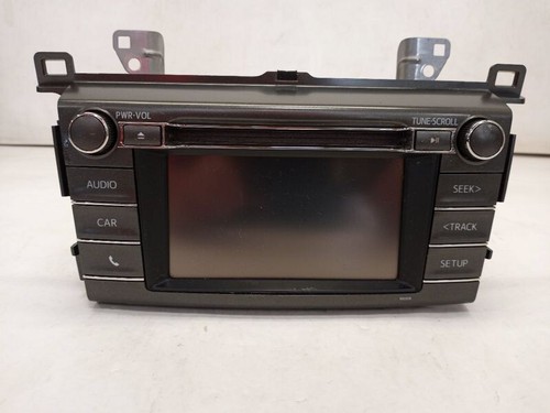 2014-2015 Toyota RAV4 Radio Receiver Display Screen AM FM CD Player ID ...