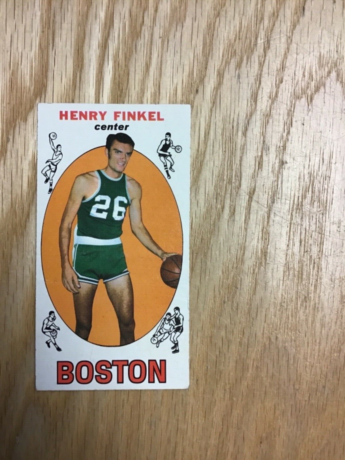 1969/70 Topps Basketball Henry Finkel Boston Card #34 | eBay