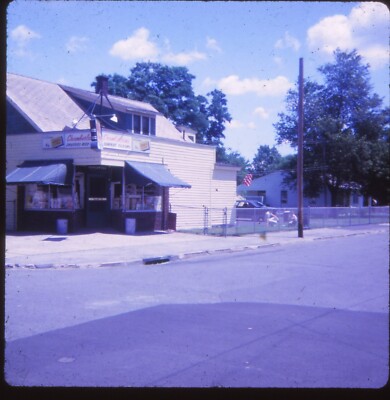 Vintage Photo Film Slide 1960's Corner Grocery Store | eBay