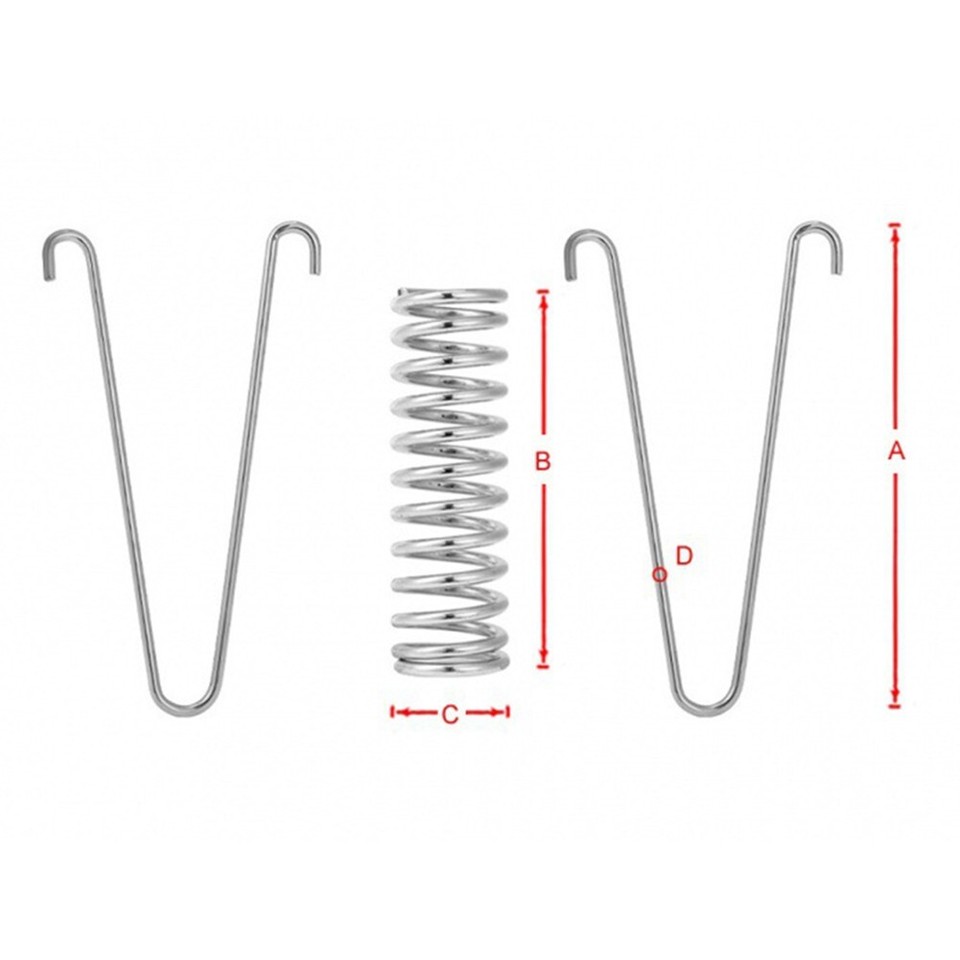 Boat Docking Spring Spring Buffer Silver Color Stainless Steel Shock ...