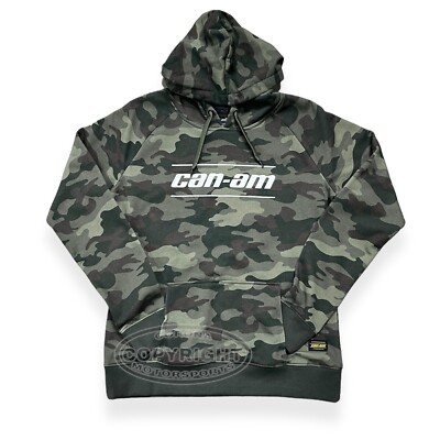 Can-Am Camo Hoodie Ladies Medium ATV Outlander Renegade UTV Defender ...