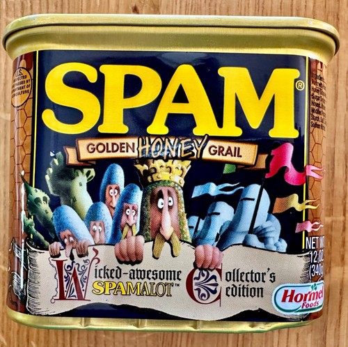 Monty Python SPAM Collectors Ed. SPAMALOT Sealed Expired Can 2005 ...
