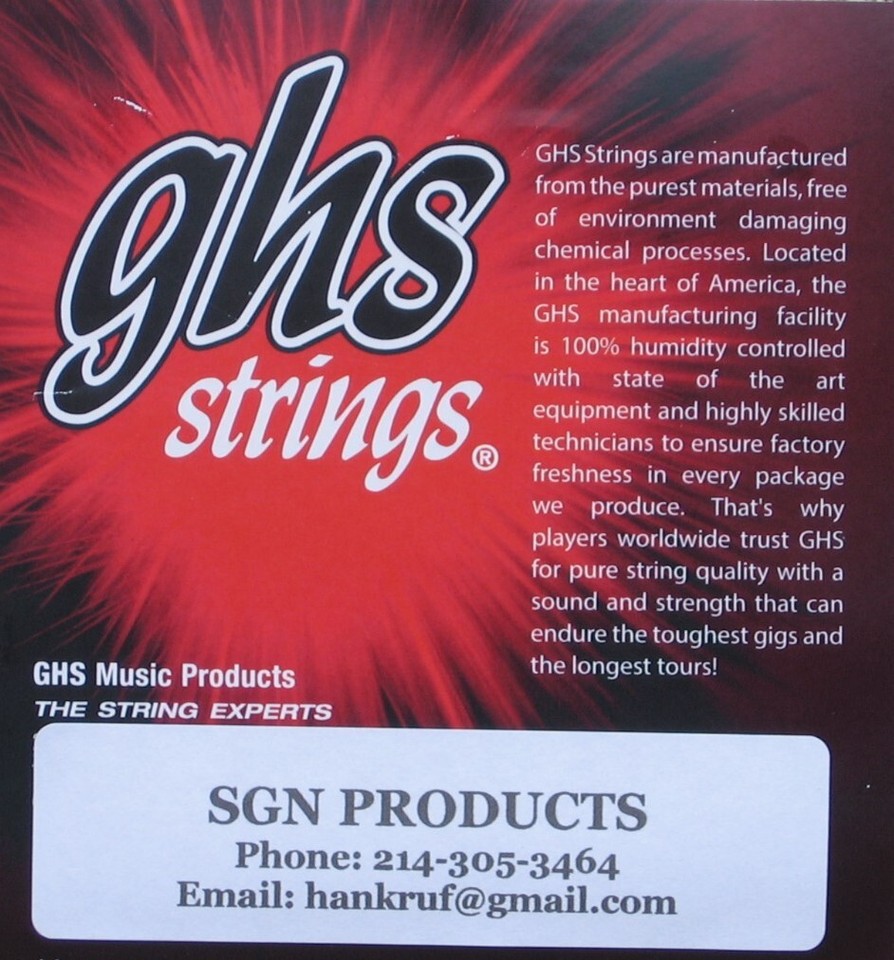 GHS Electric Lap Steel Strings C6 Tuning 15-36 | eBay