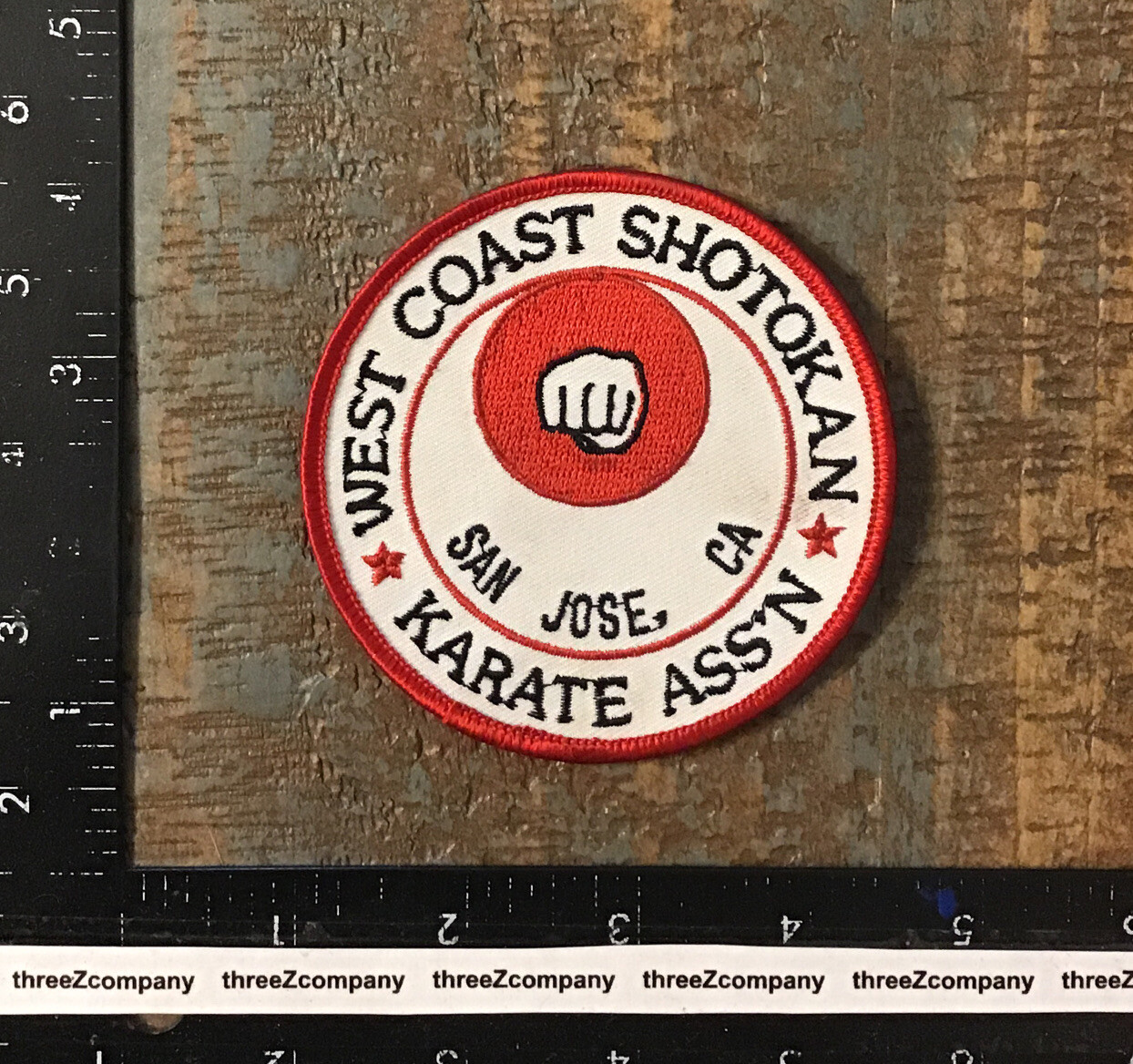 Vtg West Coast Shotokan Karate Association California Martial Arts Sew ...