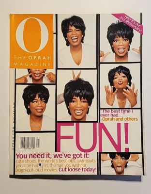 O The Oprah Magazine "FUN!" May 2002 Vol. 3 No. 5 Pre-owned Good ...