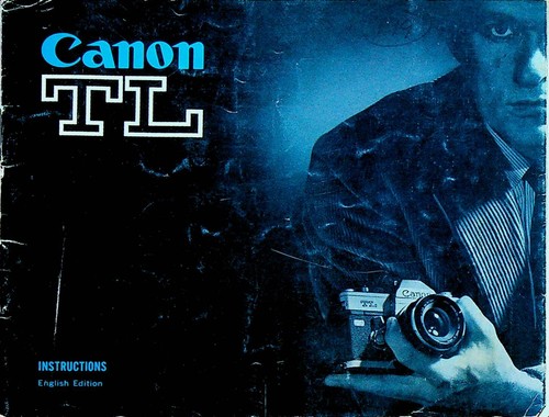 Canon TL Camera Instruction Manual | eBay