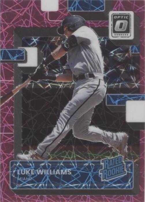 2022 Panini Donruss Optic - Rated Rookie Luke Williams #89 Pink ...