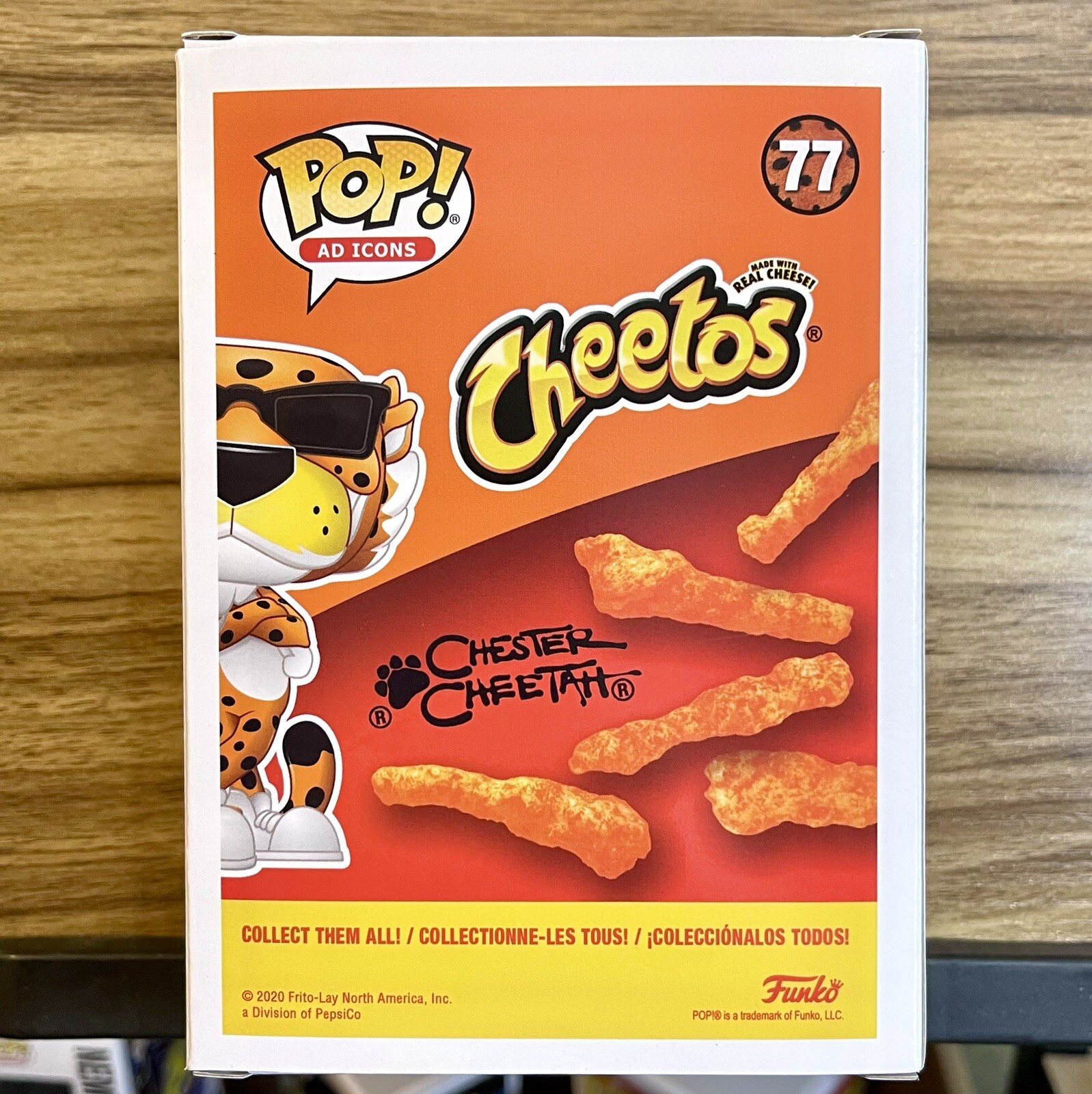 Cheetos Diamond Chester Cheetah Funko Pop #77 Funko Shop Exclusive ...
