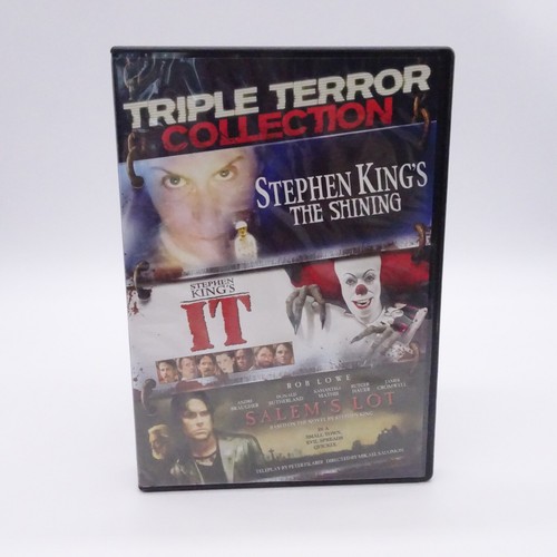 Triple Terror: Stephen King's The Shining / IT / Salem's Lot (DVD, 6 ...