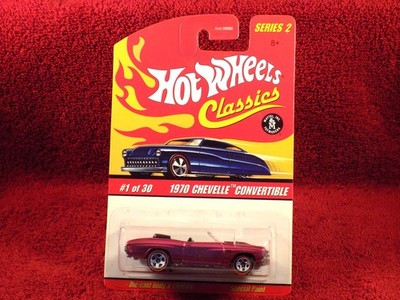 Hot Wheels Classics Series 2 - 1970 Chevelle Convertible💥Hot Pink💥MINT💥 ...