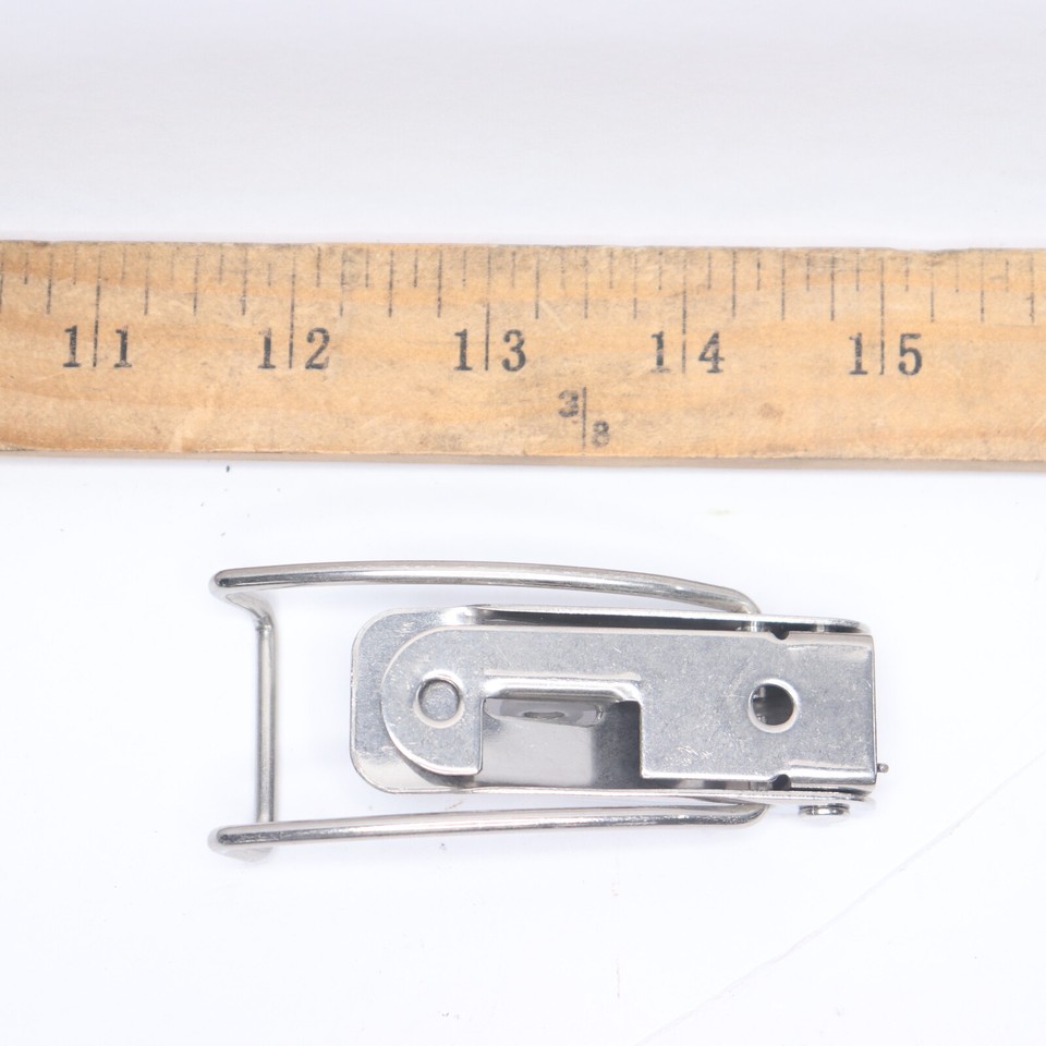 Iron Spring Loaded Draw Toggle Latch Catches Hasp with Lock Hole | eBay